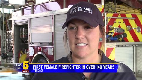 Denison Fire Department Hires First Female Firefighter In 141 Years