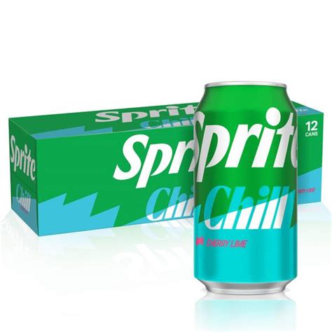 Sprite 12 Pack 12 Oz Chill Cherry Lime 412672 Blains Farm And Fleet