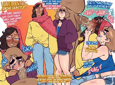 Rule 34 1boy 2girls Ass Assisted Fellatio Big Penis Breasts Brown