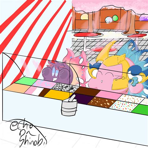Uncle Kirb Takes Nuri Out For Ice Cream D By Chodashinobi On Deviantart