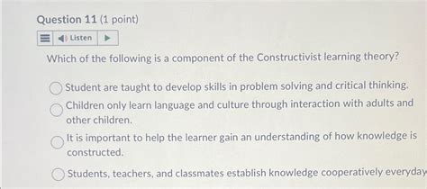 solved question 11 1 ﻿point listenwhich of the following is