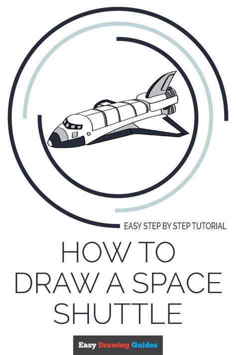 How To Draw A Space Shuttle Really Easy Drawing Tutorial Artofit