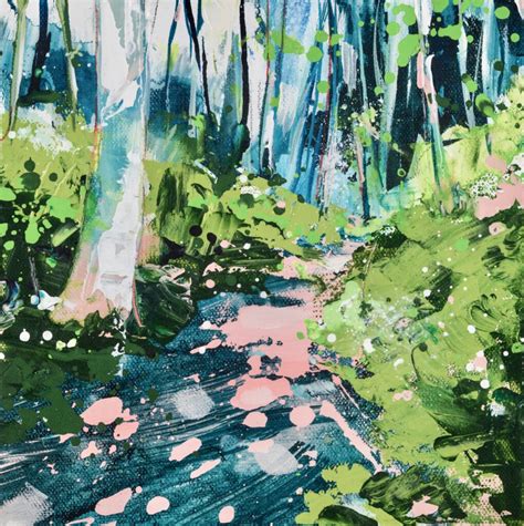 Into The Woods 2 Sold 20x20cm Melanie Cormack Hicks