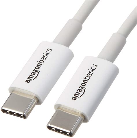 AmazonBasics USB Type C To USB Type C Cable Feet Meters White Amazon In