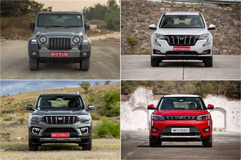 January 2023 Petrol Diesel Split Of Popular Mahindra Models Thar