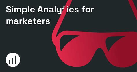 simple analytics for marketers