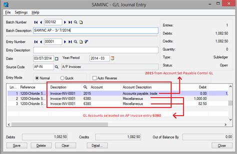 General Ledger Gl Accounts Distribution In Sage 300 Erp Sage 300