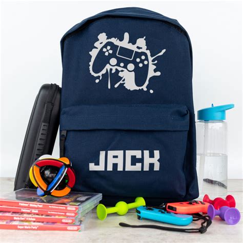 Gaming Controller Backpack Personalised Ts Stickerscape