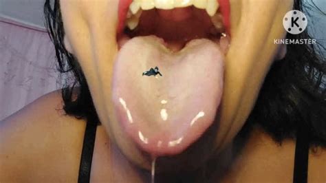 Salivating Giantess Vore Giantess Has A Tiny Swimmer On Her Long Wet