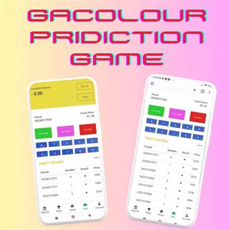Colour Prediction Game Source Code Gpl Theme Plugin