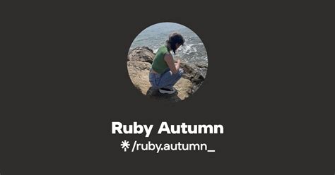 Ruby Autumn Instagram Tiktok Linktree