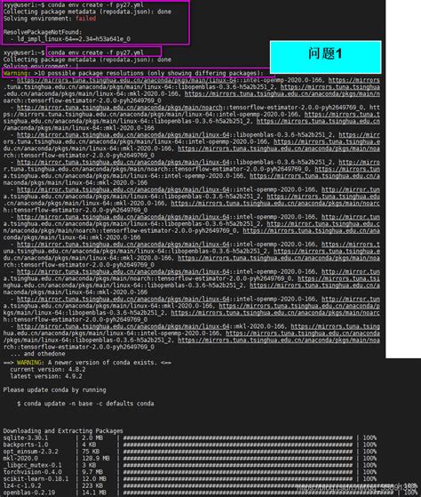 ubuntu下移植一个服务器的虚拟环境到另一台服务器 condaenvexception pip failed csdn博客