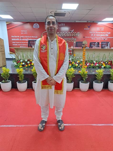 Sahil Malik On Linkedin At Convocation Ceremony Gitarattan International Business School Delhi