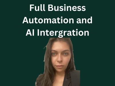 Full End To End Business Automation And AI Upwork