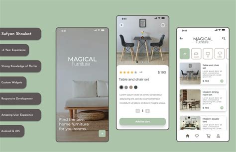Convert Figma Design Into Flutter Front End App For You By