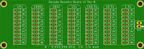 Decade Resistor Board By Ericsnis Download Free Stl Model