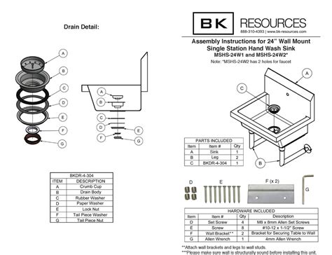 Bk Resources Mshs 24w1 Assembly Instructions Pdf Download Manualslib