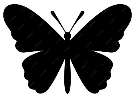 Premium Vector Butterfly Silhouette Silhouette Vector Butterfly