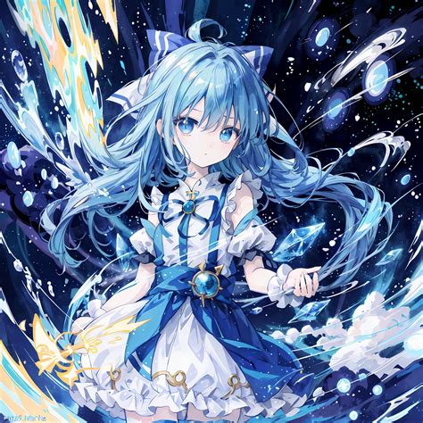 Anime Water Element Girl