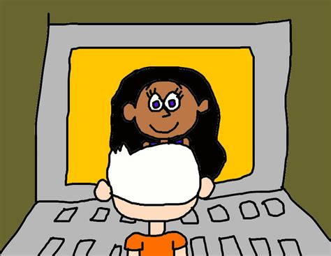 Kenny And Annie Video Chatting On Laptop By Mjegameandcomicfan89 On