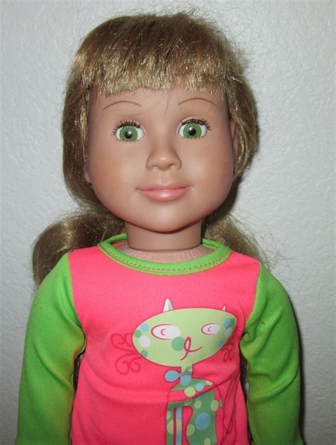 2004 Battat Our Generation Doll 18 Blonde Hair Green Eyes 4614866822