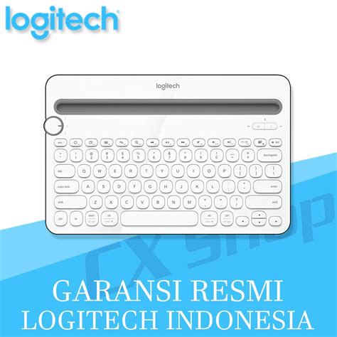 Jual Logitech K480 Multi Device Bluetooth Keyboard Putih Shopee Indonesia