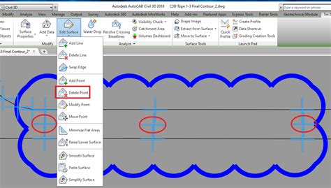 Solved Surface Contour Lines Autodesk Community