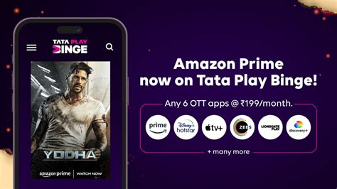 Tata Play To Offer Amazon Prime Lite Subscription Bundled With Dth And