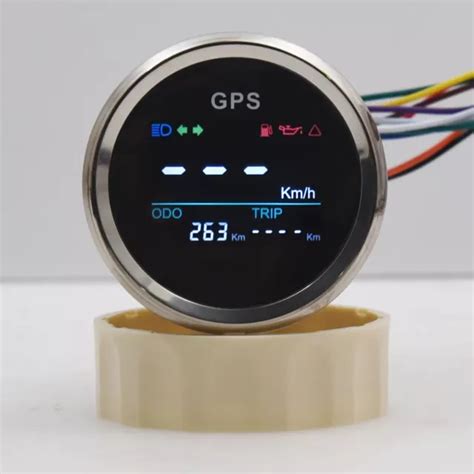 52mm Digital Gps Speedometer Odometer Gauge For Car Boat Truck