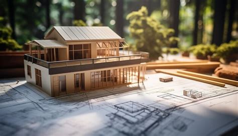 Premium Photo Architect Design Working Drawing Sketch Plans Blueprints