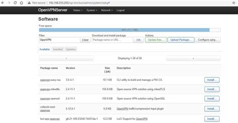 Setting Up Site To Site OpenVPN