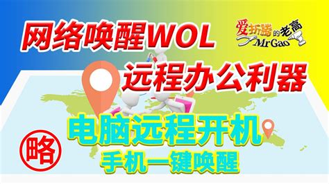 【老高分享】网络唤醒wol 免费实现电脑远程唤醒自动开机 手机一键唤醒 远程办公利器只需几步简单设置即可实现 Esxi Windows唤醒