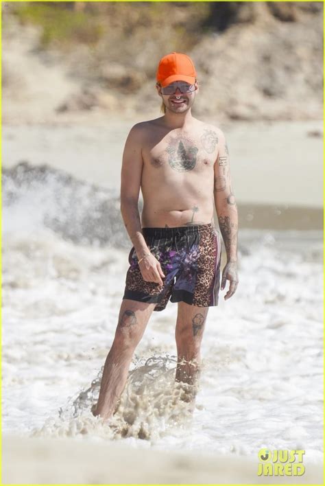 Heidi Klum And Tom Kaulitz Enjoy Pda Filled Beach Day Complete With A