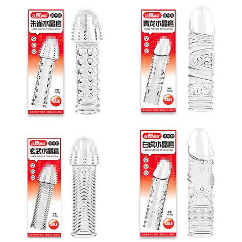 Crystal Wolf Men Condom Crystal Spike Condom Men Sex Toys Conda Shopee Malaysia