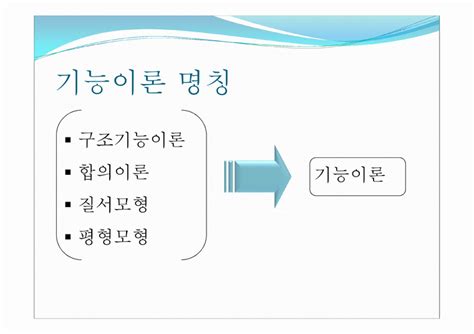 제2장경쟁하는이론들 기능주의 교육이론 사회과학