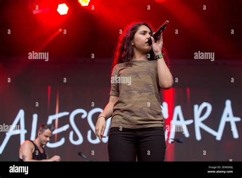 Alessia Cara At Grant Park During Lollapalooza Music Festival On July