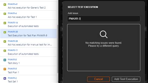 Xea 1973 When Searching For Test Executions Most Will Only Appear If