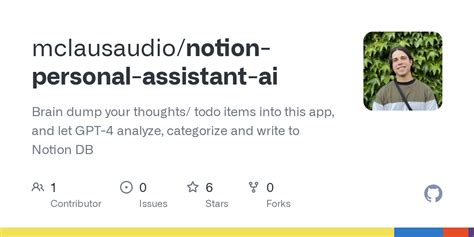 releases · mclausaudio notion personal assistant ai · github