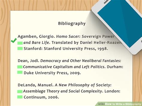 Ways To Write A Bibliography WikiHow