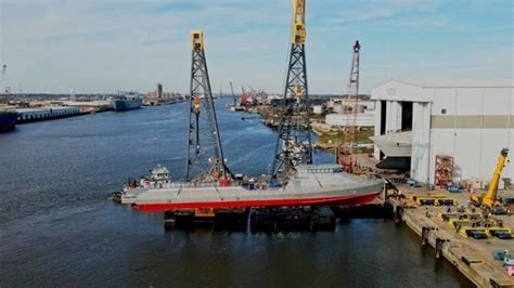 Joshua Merrill On Linkedin U S Navy Christens Its First Fully Purpose Built Overlord Usv