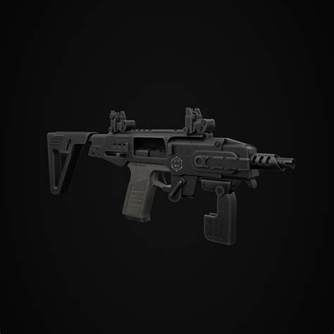 Artstation P 10 Roni Smg [rainbow Six Siege]