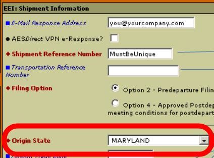 How Do You Report Consolidated Shipments In The AES