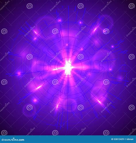 Abstract Colorful Technology Background Vector Stock Vector Illustration Of Geometry