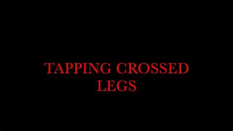 Toe Tapping Crossed Legs Stockings Mistress Isadora Clips4sale