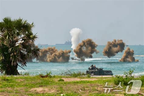 해병대 코브라골드 연합훈련 참가…미국·태국 등과 상륙훈련 뉴스1