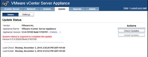 Update Your Vcenter 5x Virtual Appliance Kanapnet