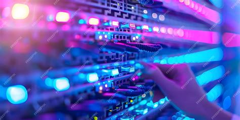 Premium Photo Deploying Security Patches Managing Vulnerabilities In A Network Concept Network