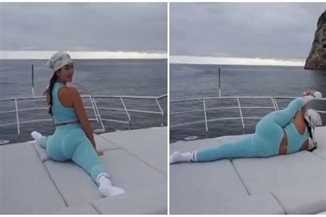 Georgina Rodríguez Sorprende Con Una Impresionante Postura De Yoga Y Se