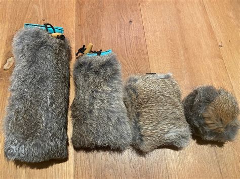 12 Rabbit Fur 12 Canvas Dummies Etsy