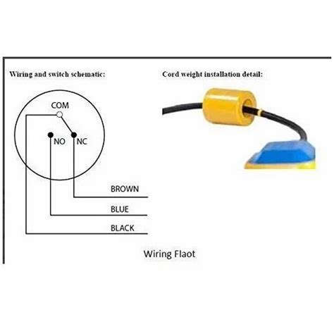 Bottom Mount Media Type Liquid Water Level Float Switch PVC Meter Technology Differential At